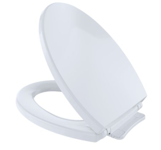 TOTO SS114-01 COTTON WHITE ELONGATED SOFT CLOSE TOILET SEAT | ERP ...